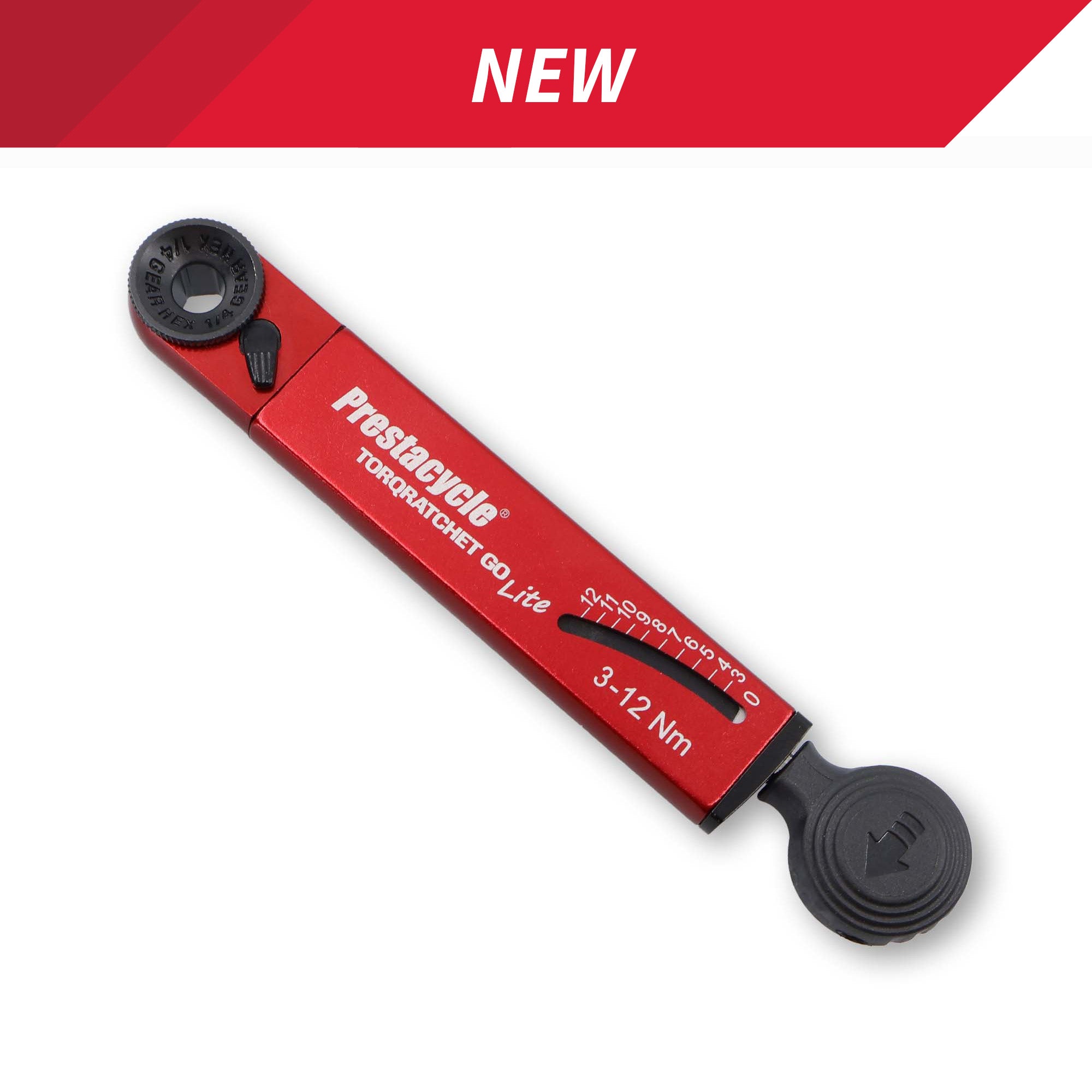 Prestacycle TorqRatchet GO Lite - Portable 3~12Nm Torque Multi-tool Ra